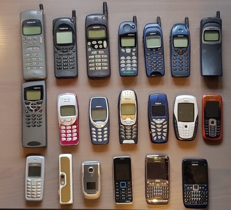 Oldskool NOKIA & GSM verzameling - Dailybits.be weblog