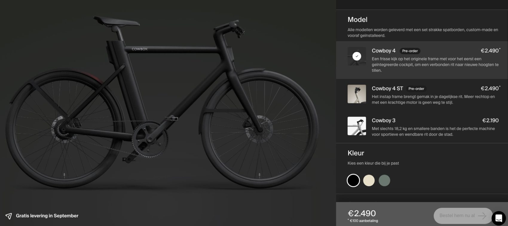 Review & ervaringen met Cowboy fiets / elektrische fiets / bike